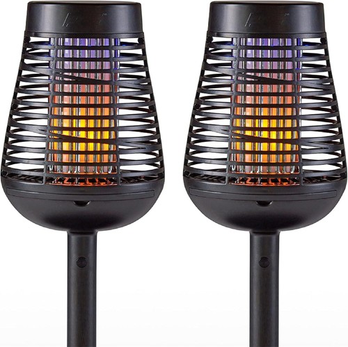 Solar Insect Killer Torch (DFST), Bug Zapper and Flame Accent Light ...