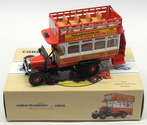 Corgi Diecast Model Bus 96989 - Thornycroft Bus - General | eBay UK