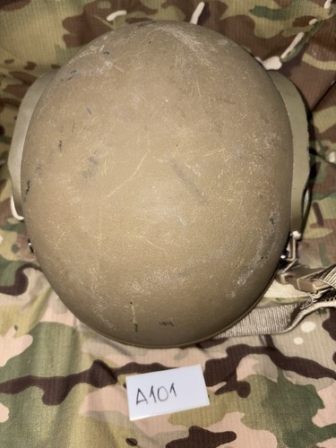 US GI Armor Source OD Level III Ballistic Combat Helmet Low-Cut Medium ...