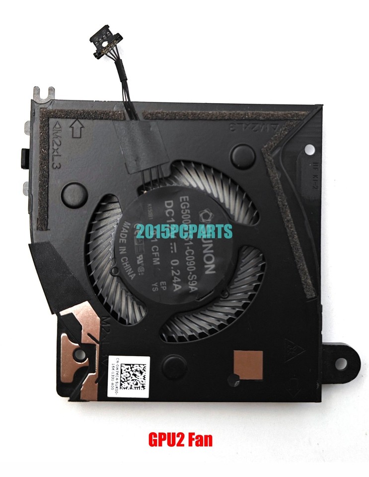 New for Dell Alienware X17 R1 CPU GPU Cooling Fans | eBay