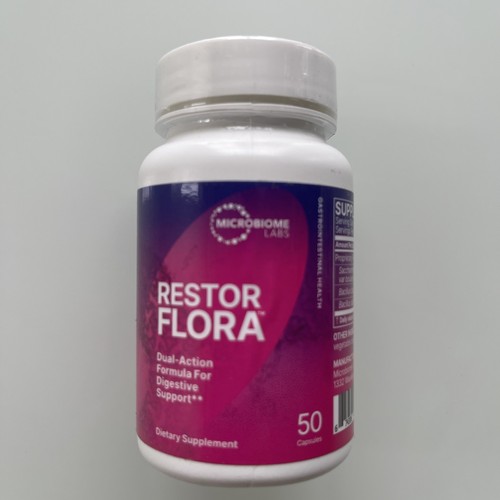 Microbiome Labs RestorFLORA Probiotic- 50 caps | eBay