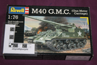 Revell M40 GMC 1:76 scale model SPG kit 03217. | eBay