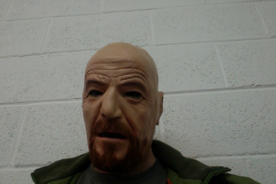 Walter White Mask Latex Heisenberg Halloween Fancy Dress Costume Full ...