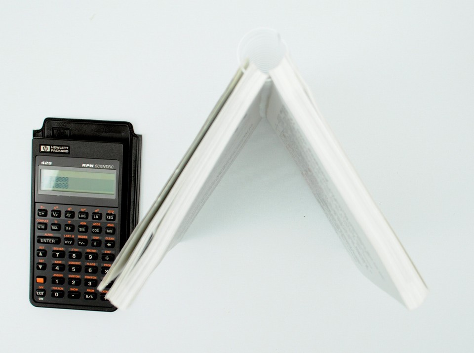 Rare HP 42S Hewlett-Packard RPN Scientific Calculator w/ Box, Cover ...