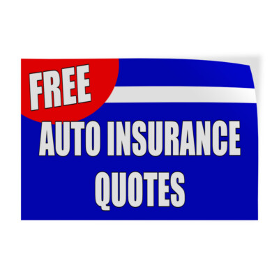 Decal Stickers Free Auto Insurance Quotes Auto Body Shop Vinyl Store ...