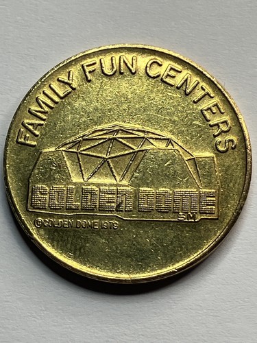 VINTAGE GOLDEN DOME Arcade Token Greenbelt Maryland Defunct #tb2 | eBay