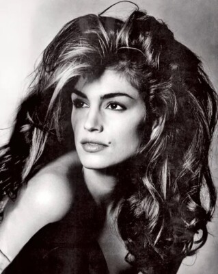Cindy Crawford Posing Headshot 8x10 PHOTO PRINT | eBay