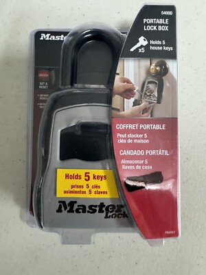 5400D MASTER LOCK P64961 COFFRET PORTABLE LOCK BOX | eBay