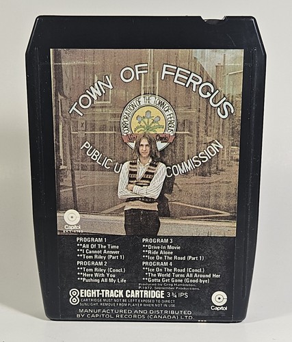 Fergus - Town Of Fergus (8-Track Tape, 8XT 6382 Canada 1972) Classic ...