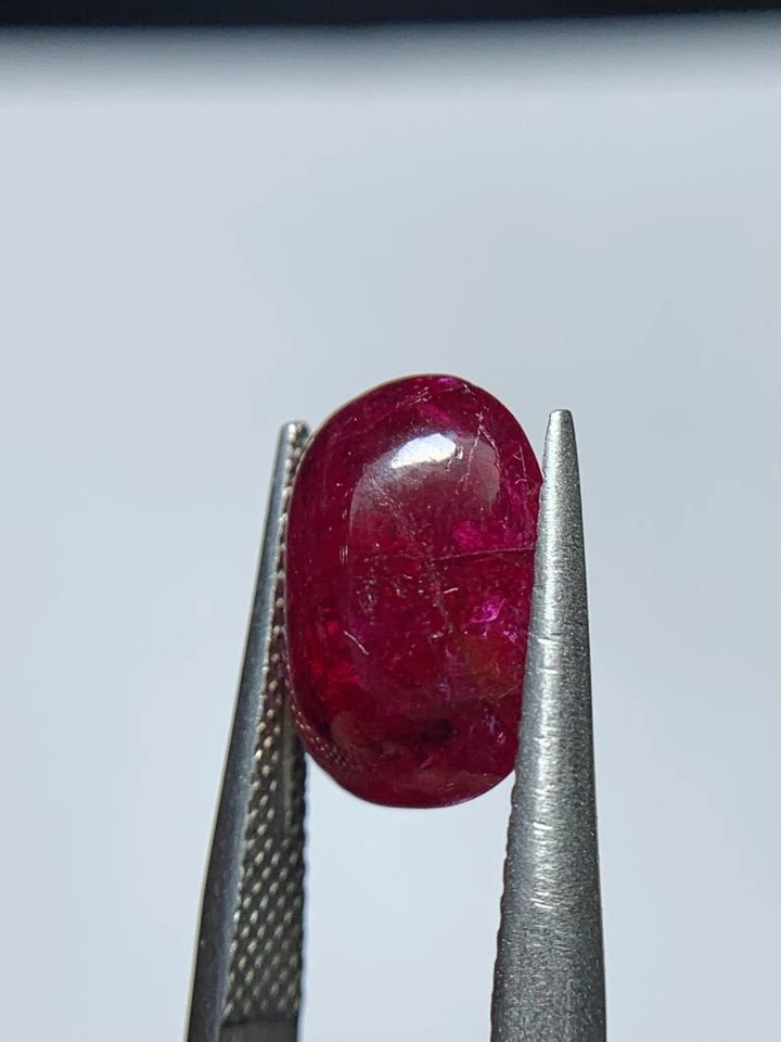 3.7 Carat Natural Sugarloaf Afghan Ruby – A Rare & Elegant Treasure | eBay
