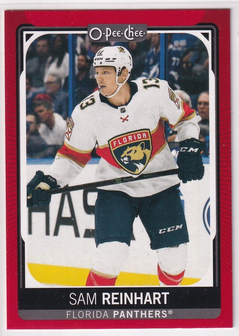 2021-22 O-Pee-Chee Red #609 Sam Reinhart - Florida Panthers | eBay