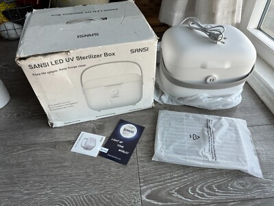 SANSI UV Light Sanitizer Box Sanitizes in 5 Minutes 5.1L Large for Baby ...