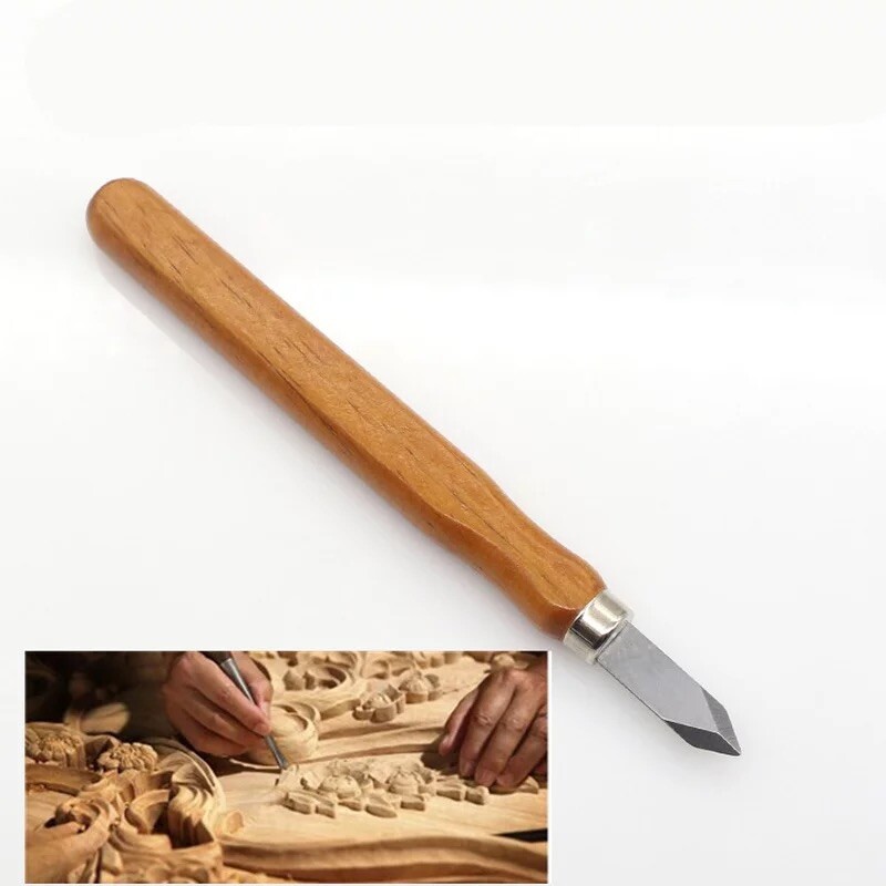 Woodcut Knife Scorper Carving Tool working Hobby Arts Craft Scalpel DIY ...