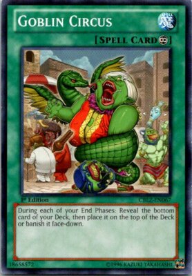 Goblin Circus CBLZ-EN067 Yu-Gi-Oh! Card Light Play 1st Edition | eBay