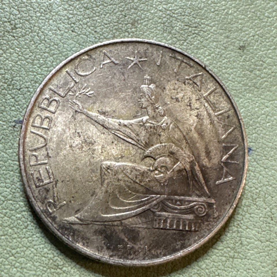 1961 ITALY 500 LIRE .835 SILVER COIN AU Italy Unification Centennial | eBay