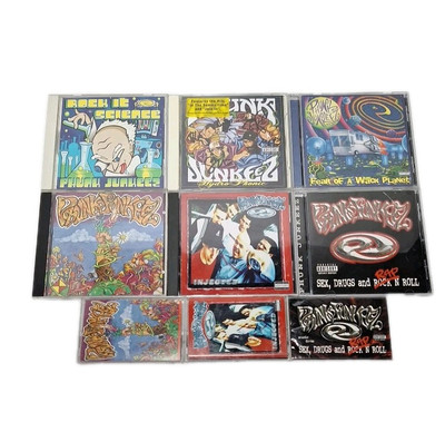 Phunk Junkeez Lot CD & Cassette Hydro Phonic Autographed Injected Naked ...
