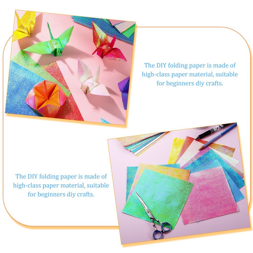 300Pcs DIY Craft Paper Handcraft Paper Children DIY Papers Origami ...