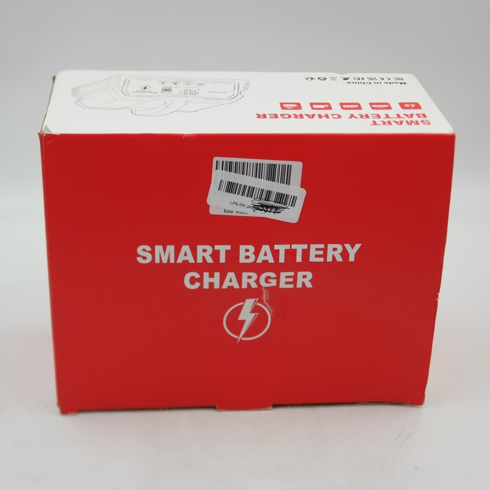 12V/24V Car Battery Charger Portable 20A Smart Intelligent Pulse ...