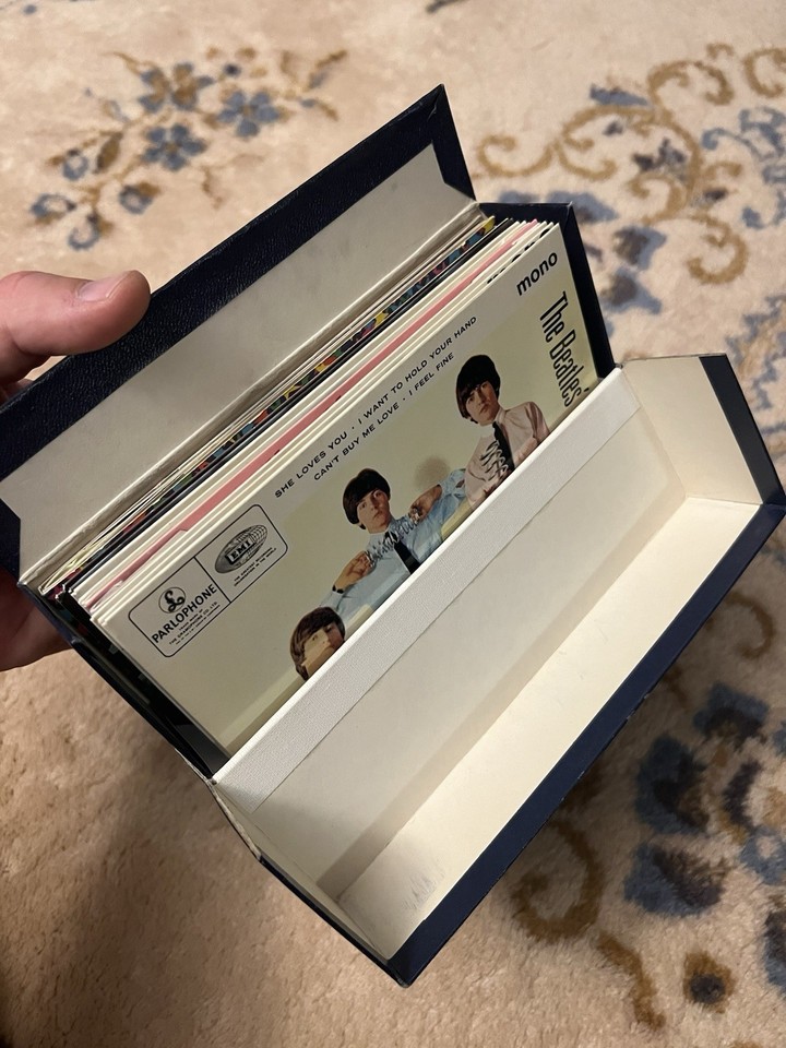 VTG RARE The Beatles EP Collection Box Set COMPLETE 14 Original Vinyl ...