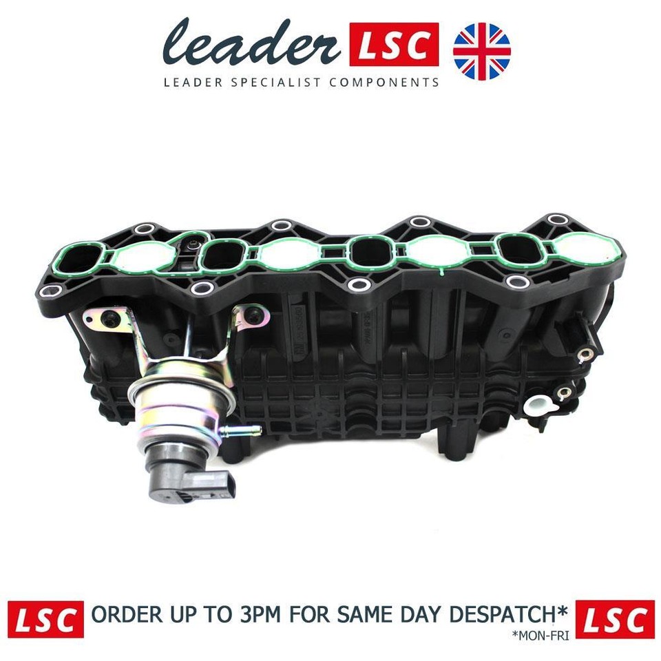 INLET INTAKE MANIFOLD AND GASKET GENUINE VAUXHALL ANTARA DIESEL NEW ...