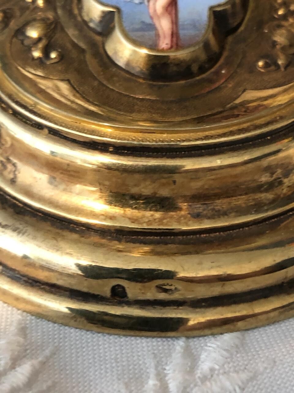 Catholic Antique Vintage Sterling Enameled Chalice. Stunning for Church ...