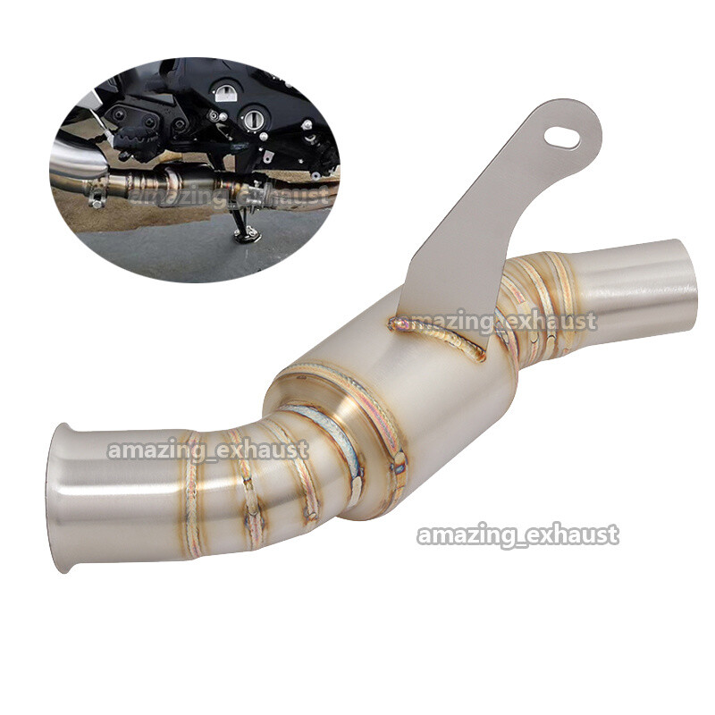 For CF Moto CLX700 CLX-700 2020-2023 Stainless Steel Exhaust Middle ...