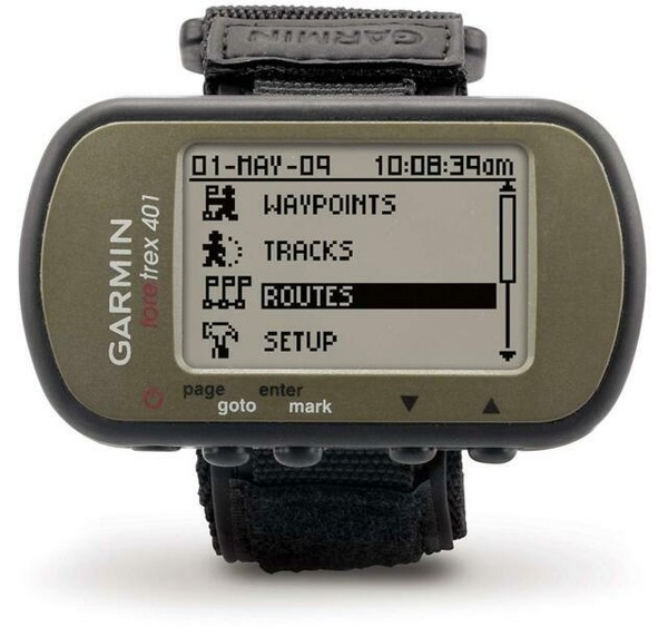 Garmin Foretrex 401 Handheld GPS Waterproof Military Hiking Compass ...