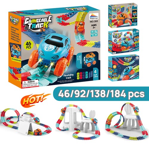 Hot Wheels Multi-Loop Raceoff Race Track Playset Car Toy Kids Adventure ...