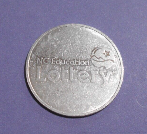 North Carolina Lottery collectors token USA coin lucky instant ticket ...