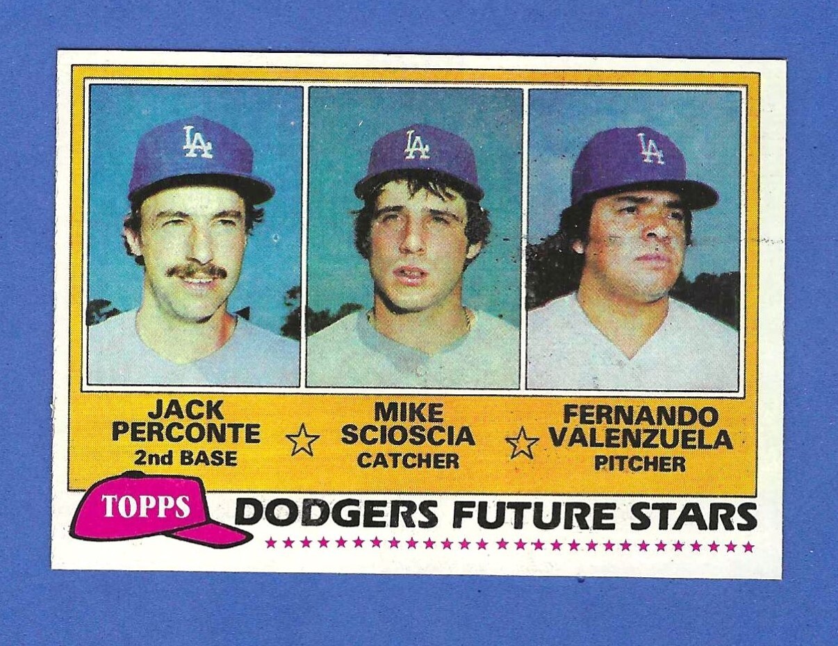 1981 TOPPS #302 FERNANDO VALENZUELA ROOKIE BASEBALL CARD (NrMT-MT) | eBay