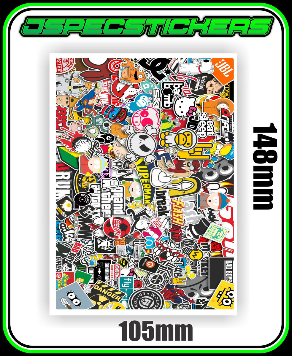 Illest Sticker Bomb Sheet Rcraft™ Funny Papers Sticker Bomb Craft