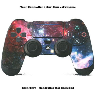 Galaxy Space Starfield SKIN ONLY for Playstation PS4 Dualshock 4 ...