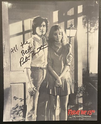 Peter Barton “Doug” Friday the 13th Signed Autographed 8x10 Photo | eBay