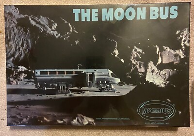 Moebius 2001 Space Odyssey Moon Bus - Science Fiction Plastic Model Kit ...