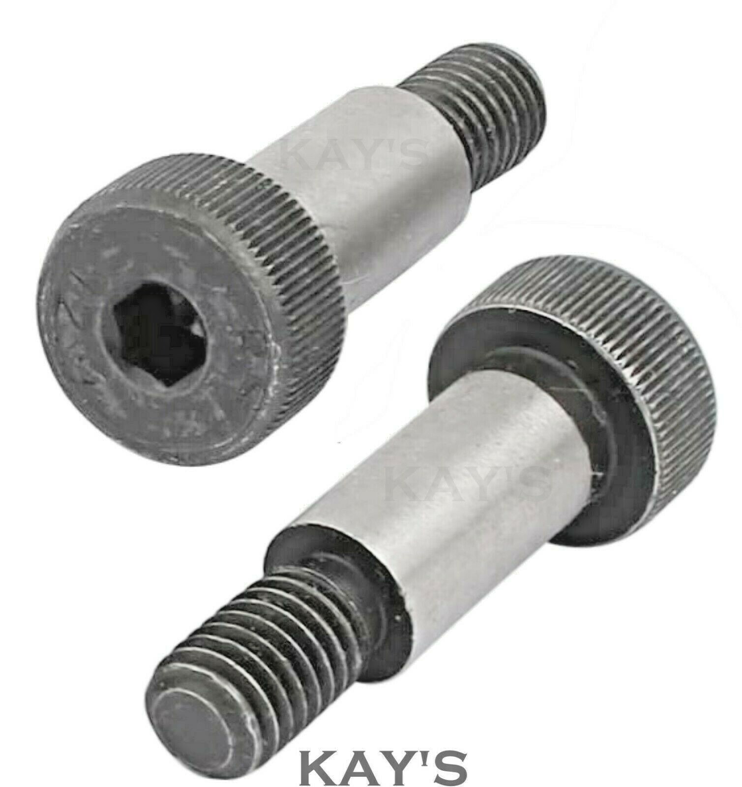 SHOULDER BOLTS HIGH TENSILE 12.9 SOCKET HEAD ALLEN KEY SCREWS M5 M6 M8 ...