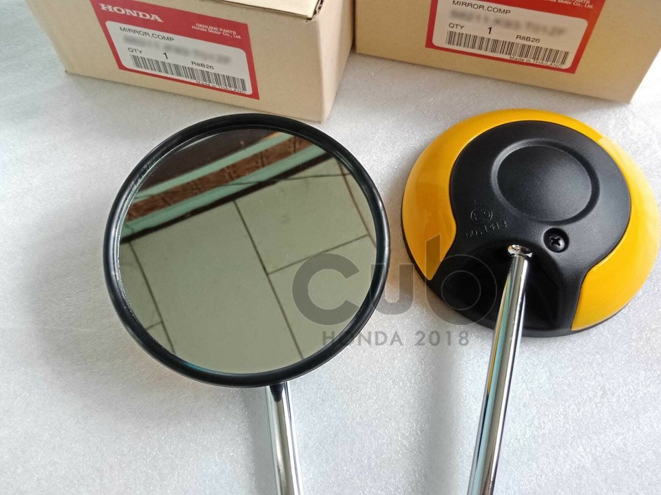 FOR HONDA MONKEY 125 SIDE MIRROR YELLOW LIMITED ASIA 2018-2025 | eBay