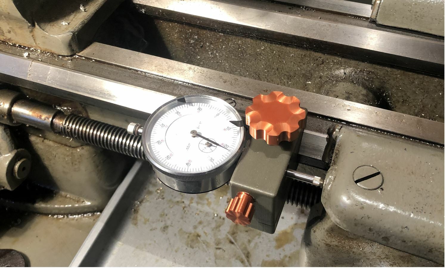 South Bend 16 metal lathe, carriage Dial Indicator Holder! | eBay
