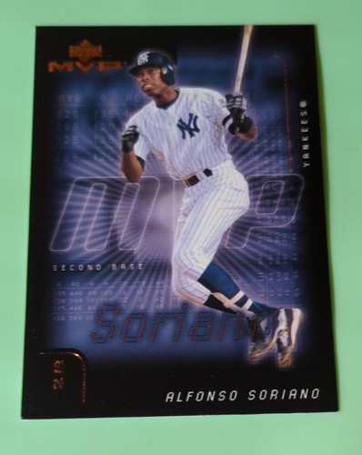 2002 Upper Deck MVP Baseball #132 Alfonso Soriano - New York Yankees | eBay