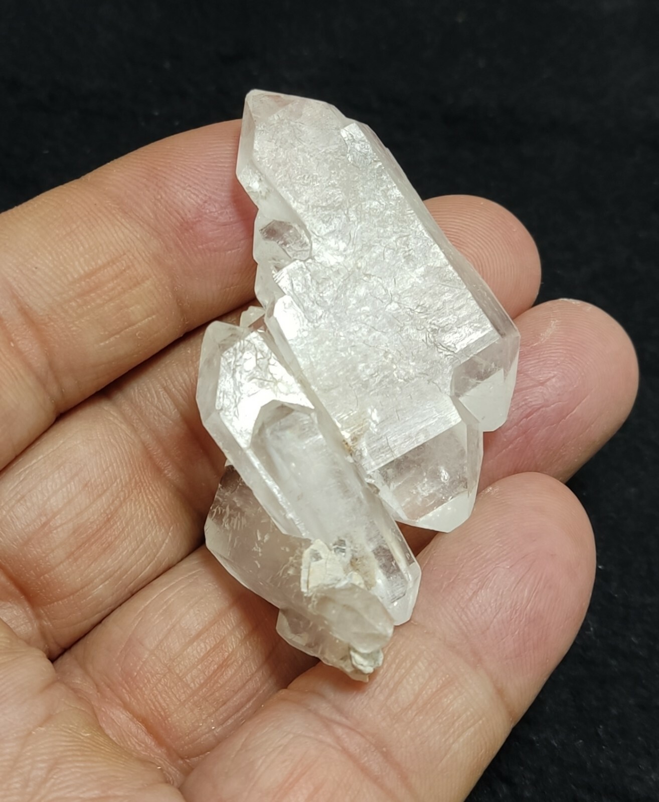 An amazing specimen of terminated faden Quartz crystal 27 grams | eBay