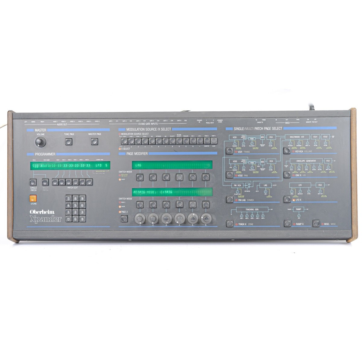 Oberheim Xpander Synthesizer Drum Machine Electronic Music