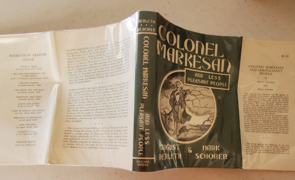 Colonel Markesan and Less Pleasant People by August Derleth - Arkham ...
