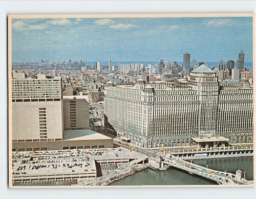 Postcard Merchandise Mart Chicago Illinois USA | eBay UK