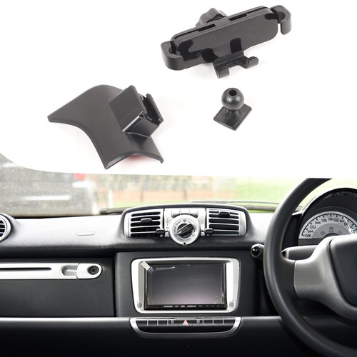 RHD Center Console Dashboard Mobile Phone Holder For Benz Smart Fortwo ...