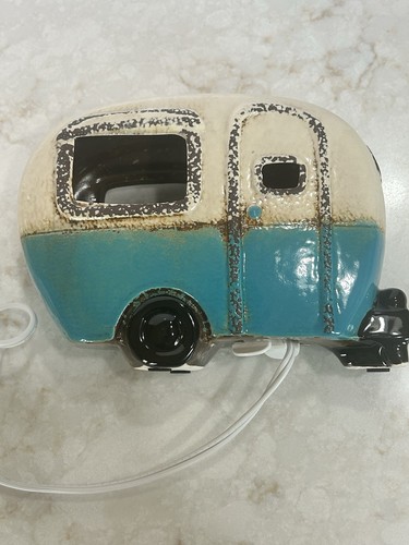 Retro Ceramic Camper Lamp 7” Long 5” High | eBay