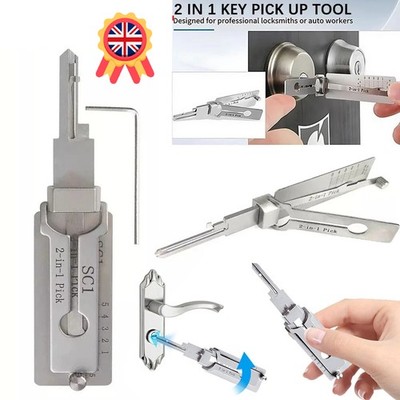 Key Decoder Perfect Match For Key Picking Hook Tool Stainless Steel ...