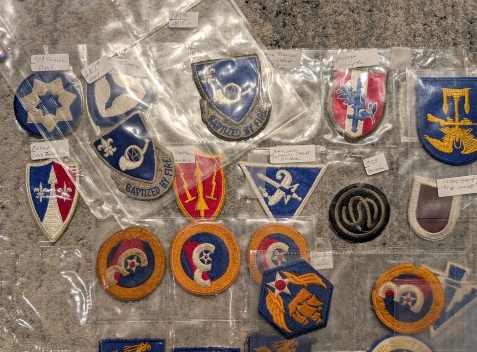 Giant Lot of 70+ Vintage US Military and Foreign Military Patches | eBay