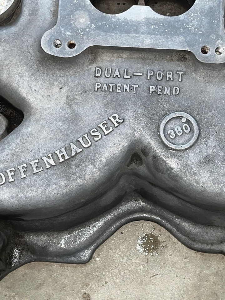 FORD Offenhauser 360 Dual-Port Intake Manifold 351M 400 Cleveland ...