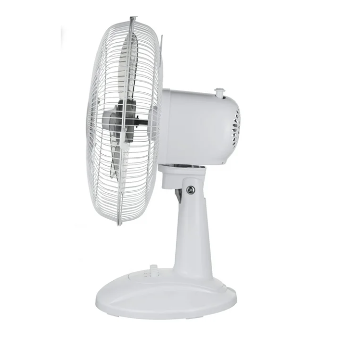 12" 3-Speed Oscillating Table Fan, FT30-8MBW, New, White | eBay