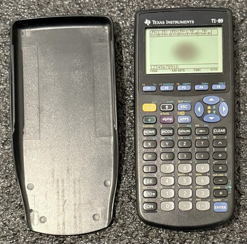 Texas Instruments TI-89 Graphing Calculator w/ Cover READ | eBay