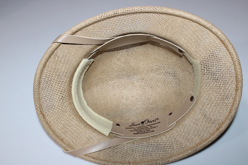 NOS Vintage Safari Hard Hat Sun Fari Adjustable US Wendell Fabrics ...